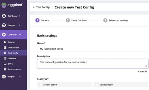 Working With Test Configurations DAI