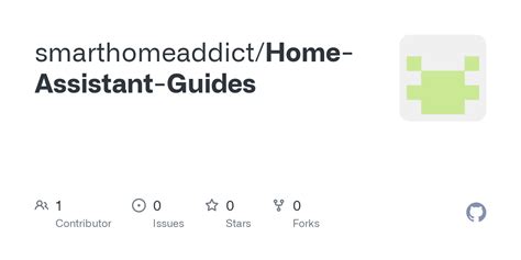 Github Smarthomeaddict Home Assistant Guides