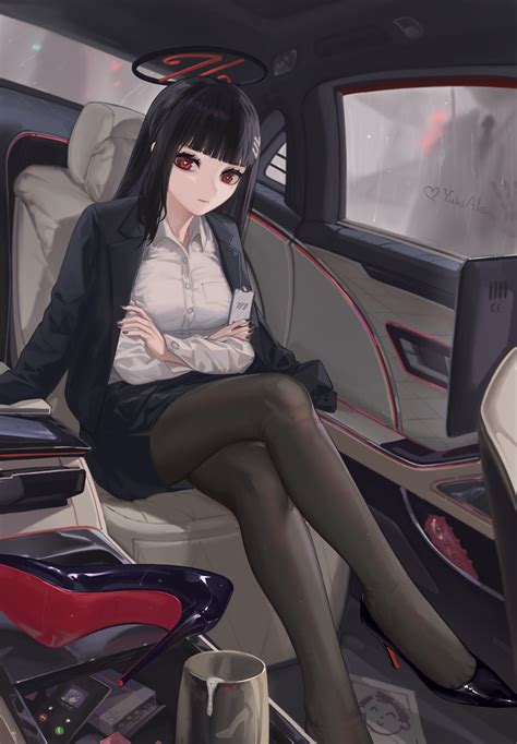 Sensei Doodle Sensei And Rio Blue Archive Drawn By Yukiale Danbooru