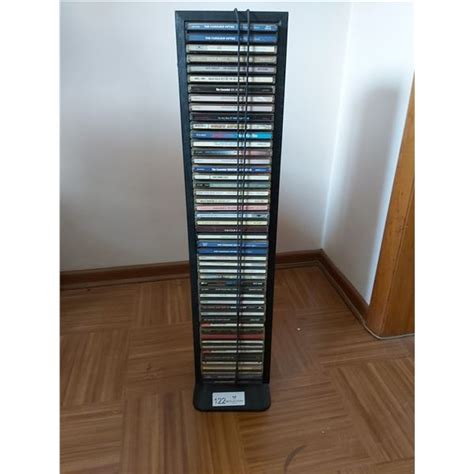 Cd Tower With Assortment Of Cds Beck Auctions Inc