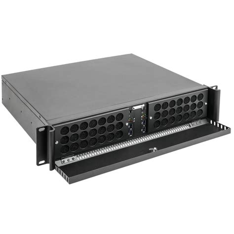 Server Case Rackmount Chassis 19 Inch Ipc Mini Itx 2u 4x3 5 Inch Depth 360mm Cablematic