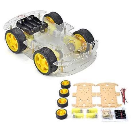 Arduino Robot Araba Kiti 4wd 4 Tekerli