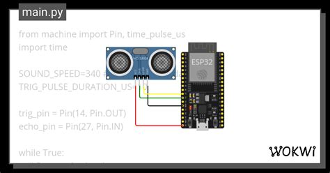 Hcsr04 Wokwi Esp32 Stm32 Arduino Simulator