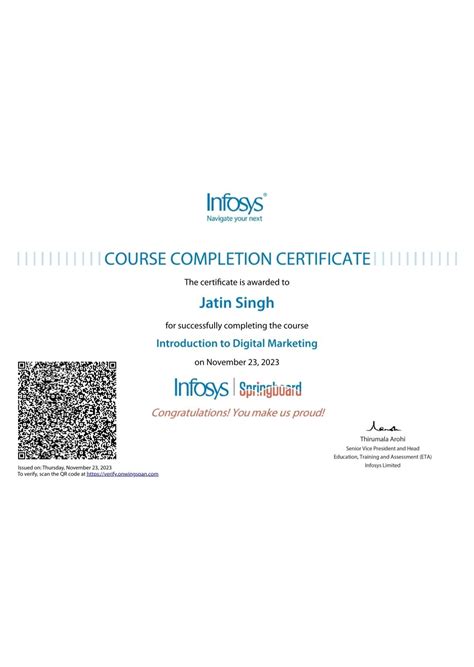 Jatin Singh On Linkedin Im Glad To Share That I Have Successfully