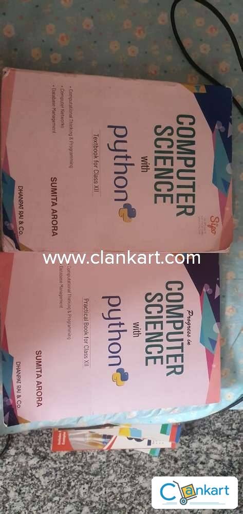 Buy Computer Science With Python Text Book For Class 12 By Sumita