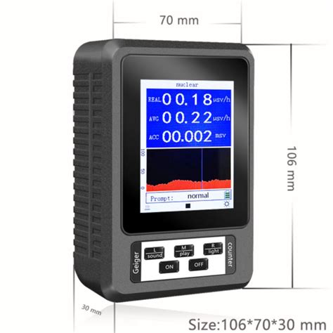 Btoer Geiger Nuclear Radiation Detector Geiger Counter Ionizing