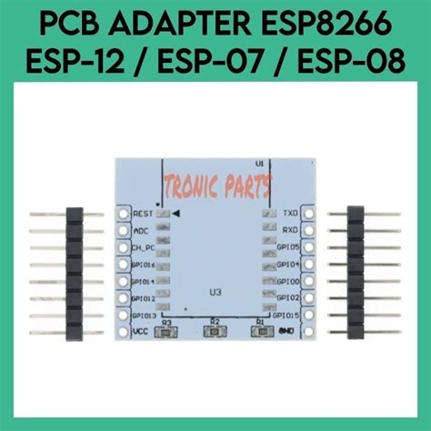 Jual Esp8266 Adapter Plate Pcb Wifi Module Iot Esp 07 Esp 12 Esp 08 Esp 14 Shopee Indonesia
