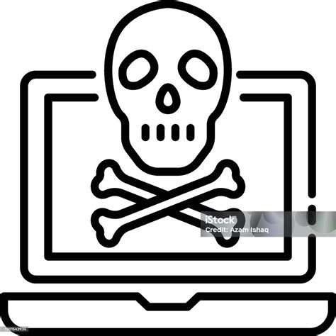 해킹 시도 개념 컴퓨터 바이러스 벡터 아이콘 디자인 클라우드 컴퓨팅 및 인터넷 호스팅 서비스 기호 화이트 배경 개념에 대한 스톡 벡터 아트 및 기타 이미지 Istock