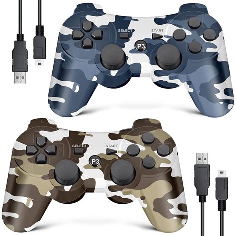 5mo Finance Ps3 Controller Wireless 2 Pack Upgraded Joystick