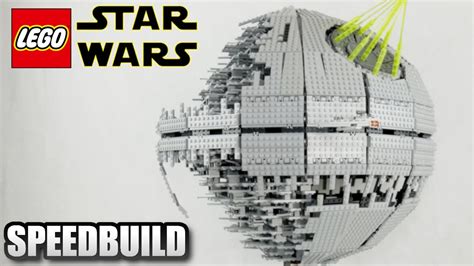 Death Star Ii Ucs Lego Star Wars Speed Build Set 10143 Youtube