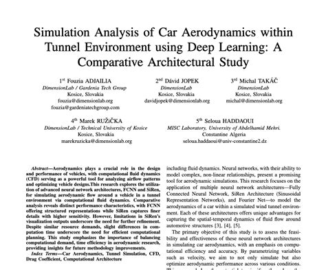 Aerodynamic Simulation Transforming With State Of The Art Neural