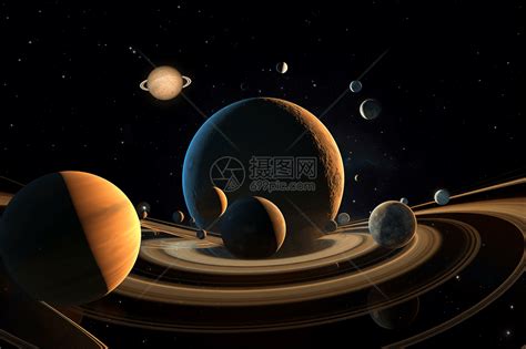 vr中访问不同的行星探索太阳系图片素材 正版创意图片600125737 摄图网