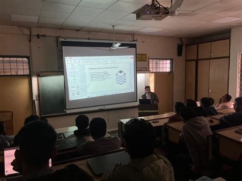 Automotive Microcontroller Programming Training Session At Dtu College