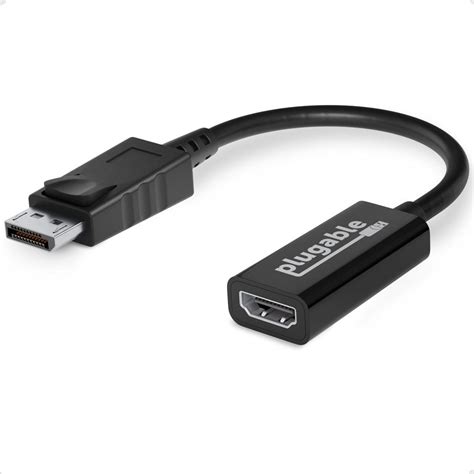 Plugable DisplayPort To HDMI Active Adapter Plugable Technologies