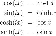 조금은 느리게 살자 쌍곡선 함수 Hyperbolic Function