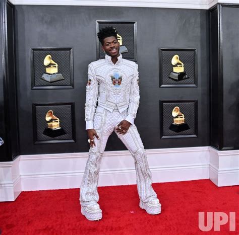Photo Lil Nas X Arrives For The 64th Grammy Awards In Las Vegas