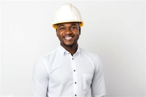 Premium Photo Architect Or Engineer Portrait