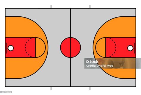 농구 코트 아이콘 바닥 마루 면적 최고 미국 스포츠 기호 바구니 필드 벡터 일러스트 경쟁에 대한 스톡 벡터 아트 및 기타 이미지