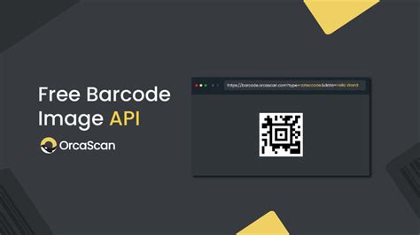 Free Barcode Image API For Developers