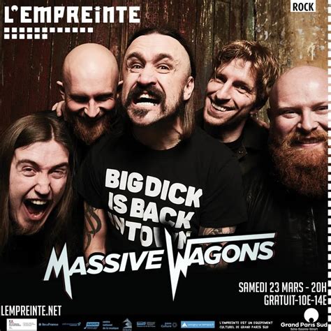 Concert Massive Wagons 23 03 2024 Savigny Le Temple Lempreinte