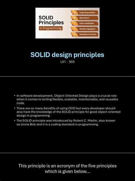 Solid Principle Pdf Interface Computing Class Computer Programming