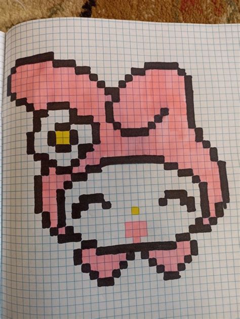 Мелоди по клеточкам Рисунки Милые рисунки Рисунки крестов