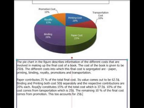 Describing Pie Chart Examples Ielts Writing Task Pie Chart Lesson