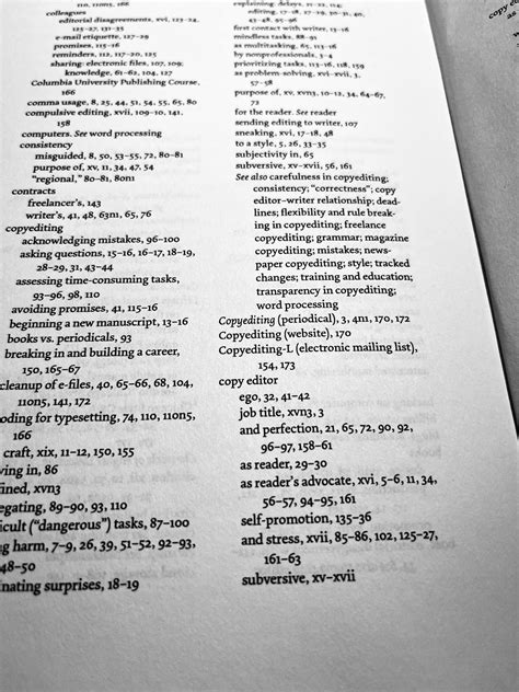 About Indexing — A Few Notes By A Novice Indexer Mw Editing