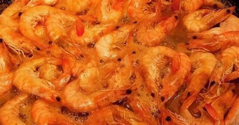 Жареные креветки рецепт автора Альбина Родионова 🏃‍♂️