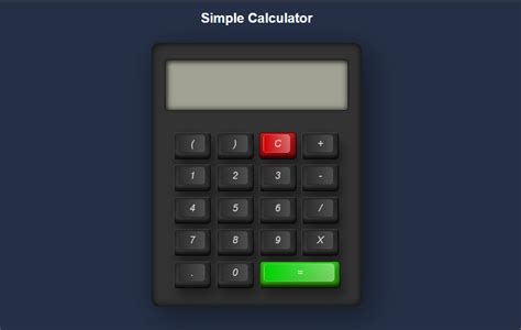 Github Franklyngomessimple Calculator Simple Calculator Website