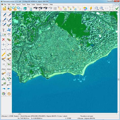 Complex Of Automated Decryption And Vectoring The Remote Sensing Data
