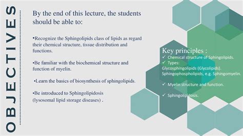 Biochemistry SPHINGOLIPIDS AND MYELIN STRUCTURE ما دمـت قررت ذلك ppt
