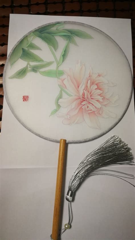 适合画在团扇上的画 适合新手画的画 大山谷图库