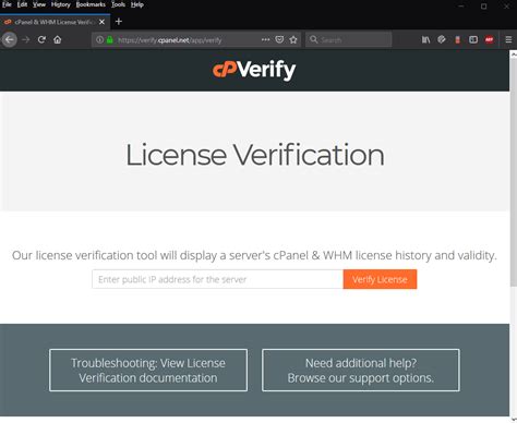 Check Cpanel License Validity From Command Line Knowledgebase Rad
