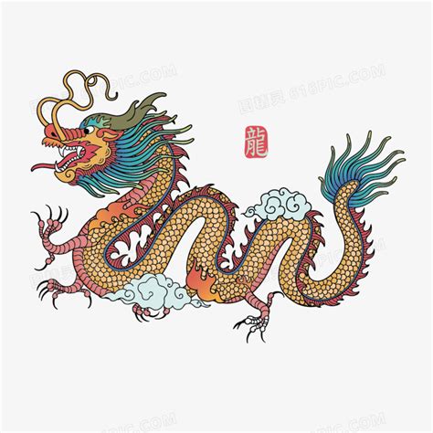中国龙绘画图片免费下载 PNG素材 编号vn2ilpl7v 图精灵