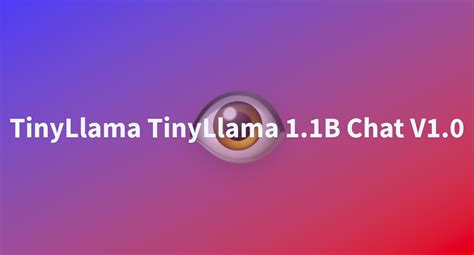 TinyLlama TinyLlama B Chat V A Hugging Face Space By HPiDATA