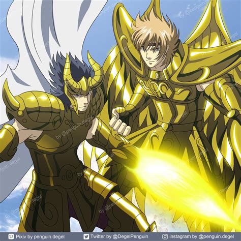 Penguin Degel Professional Digital Artist Deviantart Saint Seiya