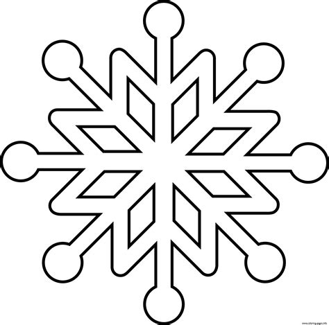Snowflake Coloring