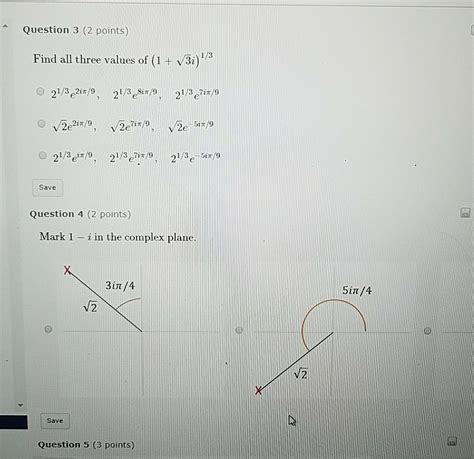 Solved Question 3 2 Points Find All Three Values Of 1 Chegg Com