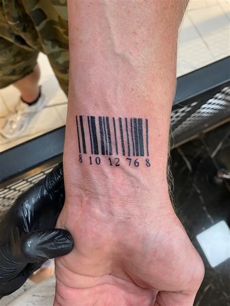 Barcode Tatoo Dövme Resimler