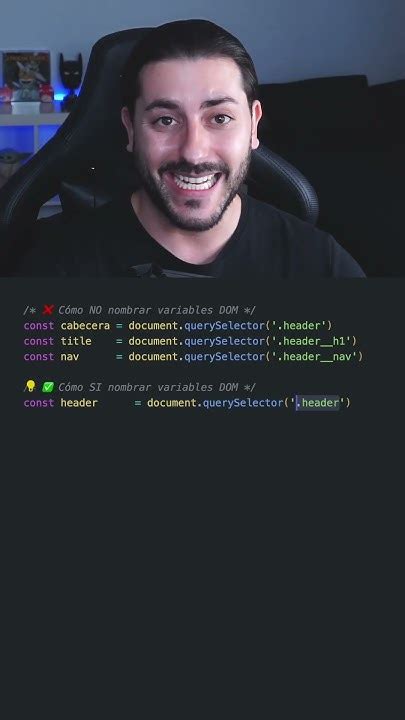🧰 ¿cómo Nombrar Variables Dom En Javascript Youtube