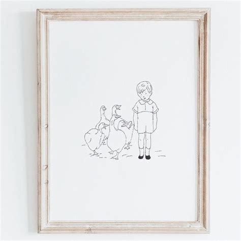 Vintage Nursery Rhyme Art Prints Instant Digital Download Etsy