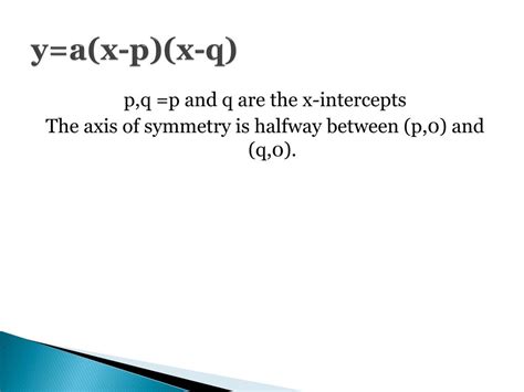 PPT Writing Quadratic Equations Given Different Information PowerPoint Presentation ID 6013647