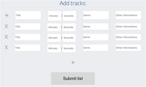 Html Flask App How To Handle X Many Lines Of A Form With Javascript