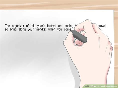 How To Use Parentheses Steps With Pictures WikiHow