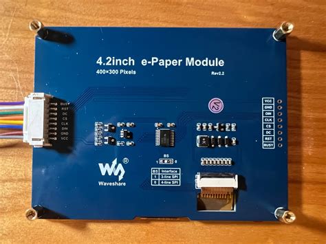 Esp32 S3 Waveshare 42 E Ink Gxepd2 Displays Arduino Forum