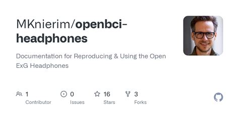 Github Mknierimopenbci Headphones Documentation For Reproducing And Using The Open Exg Headphones