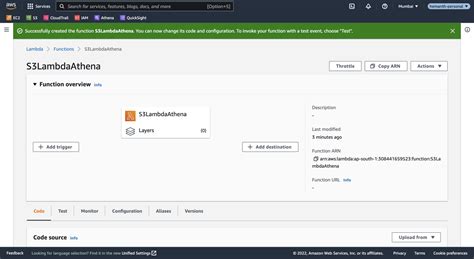 Querying Aws Athena Using A Lambda Function Developersio