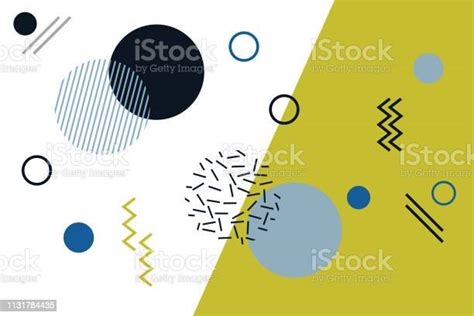 대담 하 고 밝은 색상과 추상 스타일의 기하학적 모양으로 만든 추상적인 배경 패턴입니다 재미 장난과 현대 벡터 아트 검은색에 대한 스톡 벡터 아트 및 기타 이미지 Istock