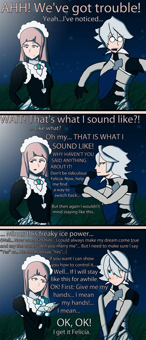 Kamuicorrin And Felicia Body Swap By Thepontusandersson On Deviantart
